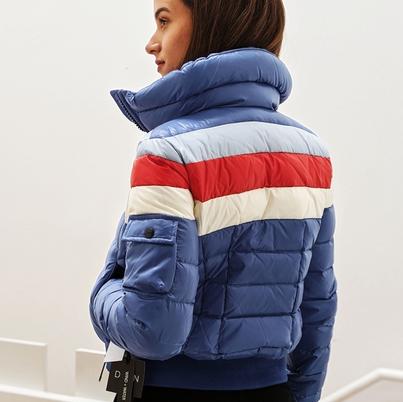 SAM. | Jackets & Coats | Sam Starburst Down Bomber Jacket | Poshmark